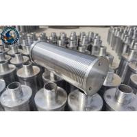 China 0.5mm Slot Stainless Steel 316l Wedge Wire Screen Nozzle With 1