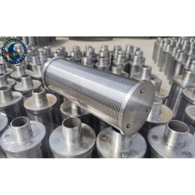 China 0.5mm Slot Stainless Steel 316l Wedge Wire Screen Nozzle With 1
