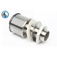 China Sus 316l Wedge Wire Screen Nozzle For Activated Carbon Absorption for sale