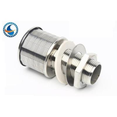 China Sus 316l Wedge Wire Screen Nozzle For Activated Carbon Absorption for sale