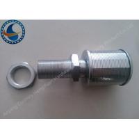 China 304 Stainless Steel Water Nozzle , Rotary Screen Filter 0.05-1mm Slot for sale