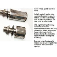 China Anti Rust Water Filter Nozzle For Petrochemical / Pharmaceutical Industry for sale