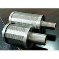 China 316L Stainless Steel Johnson Screen Filter Nozzle For Water Treatment Equipment for sale