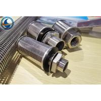 China Wedge Wire Water Filter Nozzle Strainer For Water Treatments for sale