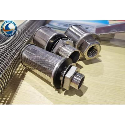China Wedge Wire Water Filter Nozzle Strainer For Water Treatments for sale