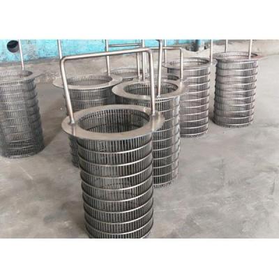 China Corrosion Resistant Reverse Wedge Wire Screen Pipe For Coal Mining Industry for sale