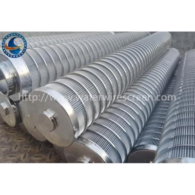 China Ss Internal Axial Wire 316L ID85mm Wedge Wire Screen Pipe for sale
