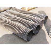 China Stainless Steel Wedge Wire Screen With Acid And Alkali Resistance for sale