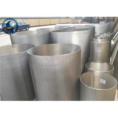 China Stainless Steel Reverse Wedge Wire Screen For Waste Water Treatment for sale