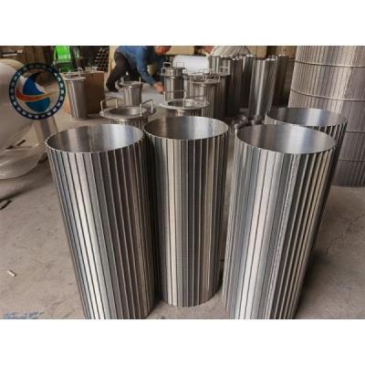 China Stainless Steel 304 Reverse Wedge Type Screen Tube 600mm Length For Oil Gas for sale