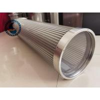 China Stainless Steel 304 Wedge Wire Strainer Slotted Screen for sale
