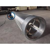 China Stainless Steel 316L Vee Shaped Wire Wedge Wire Screen Pipe for sale