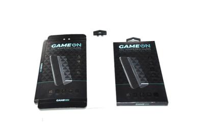 China Black Logo Printed matte Tempered Glass Packing Box for sale