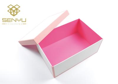 China Handcrafted Gift Box Packaging Custom Design 1200g Thick Cardboard Material for sale