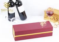 China Paper Cardboard Wine Box Luxury Packaging Custom Logo Printed ISO9001 for sale