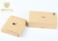 China Brown Corrugated Shipping Box / Standard Collapsible Kraft Corrugated Mailers for sale
