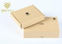 China Brown Corrugated Shipping Box / Standard Collapsible Kraft Corrugated Mailers for sale