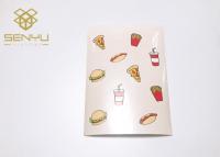 China Self Adhesive Custom Printable Label Stickers Clear PET Material Stickers for sale