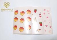 China Self Adhesive Custom Printable Label Stickers Clear PET Material Stickers for sale