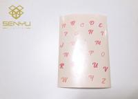 China Self Adhesive Custom Printable Label Stickers Clear PET Material Stickers for sale
