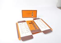 China 350g Coated Paper Foldable Cosmetic Packaging Boxes Packing Oil Bottle With Paper Insert for sale