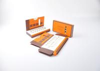 China 350g Coated Paper Foldable Cosmetic Packaging Boxes Packing Oil Bottle With Paper Insert for sale