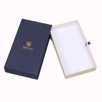 China 1200g Grey Cardboard Drawer Paper Box Sliding Package For Gift Packing for sale