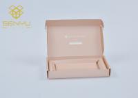 China 350g C1S Paper Corrugated Shipping Boxes For On Site Shop Pantone Printing for sale