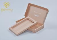 China 350g C1S Paper Corrugated Shipping Boxes For On Site Shop Pantone Printing for sale