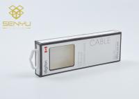 China 350g Paper Custom Printed Phone Accessories Packaging with Clear Window for sale