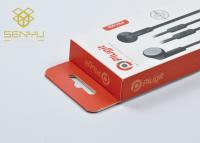 China Mobile Accessories Packaging Custom Design Earphone Packaging Boxes with Window for sale