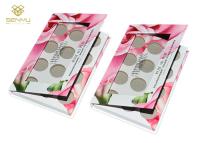 China 1200g Grey Custom Cosmetic Packaging Boxes Luxury Cardboard Eyeshadow Packaging for sale