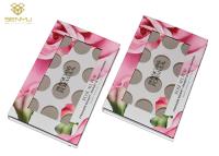 China 1200g Grey Custom Cosmetic Packaging Boxes Luxury Cardboard Eyeshadow Packaging for sale