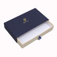 China 1200g Grey Cardboard Paper Box Packaging with Drawer Sliding Clothing Packing for sale