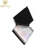 China Eco Friendly Cosmetic Packaging Boxes / Black Glitter Paper Card Eyelash Box for sale