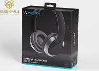 China Headphone Package Box Custom Made Clear Folding Carton Supply for sale