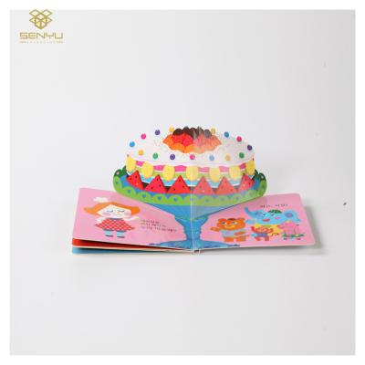 China Personalized Children Story Books Recycled Paper 3D Printing ISO9001 for sale