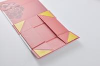China Luxury Magnetic Paper Box Packaging Folding Paper Flat Packing CMYK Color for sale