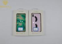China 350gsm white cardboard mobile phone case package for iphone x paper box for sale