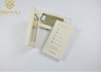 China 350gsm white cardboard mobile phone case package for iphone x paper box for sale