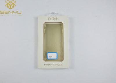 China 350gsm white cardboard mobile phone case package for iphone x paper box for sale