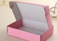 China Matte Lamination Cardboard Waxed Corrugated Shipping Boxes for sale