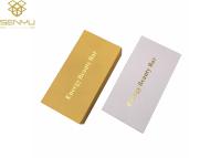 China CMYK Color Essential Oil 700gsm Cardboard Packing Boxes for sale