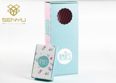China Doll Toys Gift Box Packaging / 350g C1S Cardboard Foldable Paper Box for sale