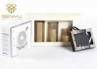 China Square  350g Paper Packaging Box With Clear Window Matt Lamination Surface for sale