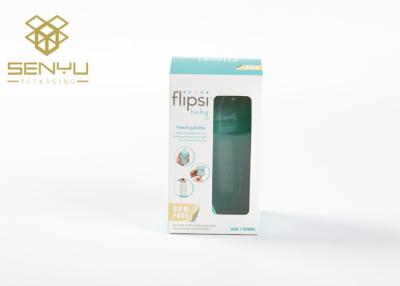 China White Blue Transparent 120gsm Kettle Design Packaging Box Environment Friendly for sale