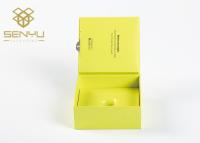 China Book Shaped Paper Box Packaging 1200g Thickness Rigid With Plastic Tray for sale