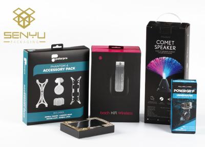 China 4c Offset Printing Electronic Product Packaging With Handle for sale
