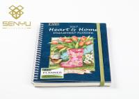 China Custom Printed Brochures Spiral Binding 350g Cover And 120g Inside Pages for sale