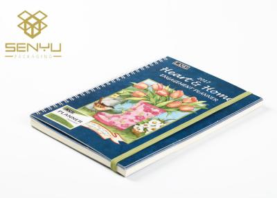 China Custom Printed Brochures Spiral Binding 350g Cover And 120g Inside Pages for sale